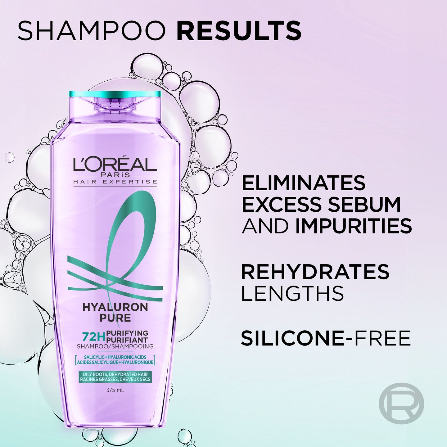 Hyaluron Pure Purifying Shampoo 375ml