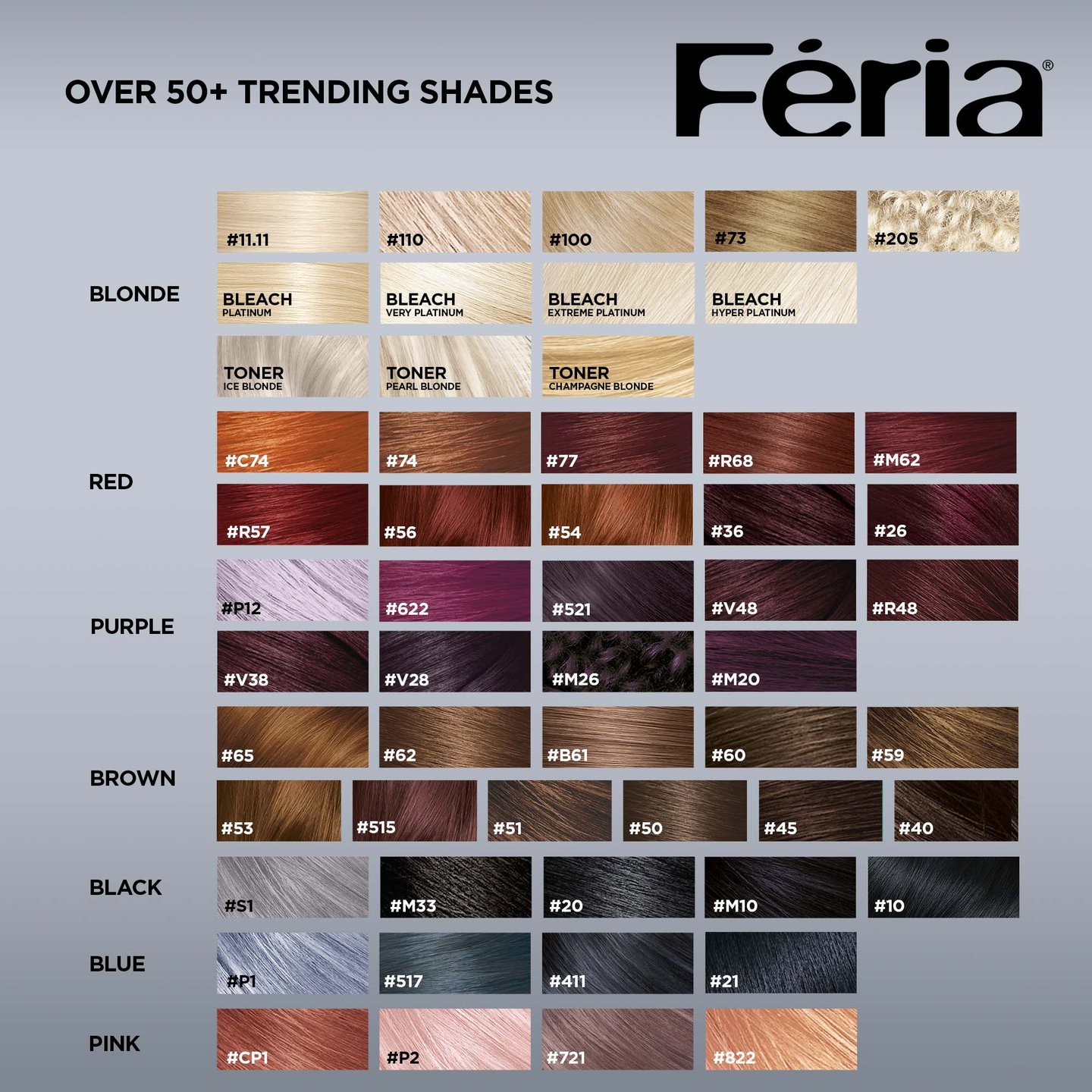 Féria Permanent Bold Hair Color - L'Oréal Paris Canada