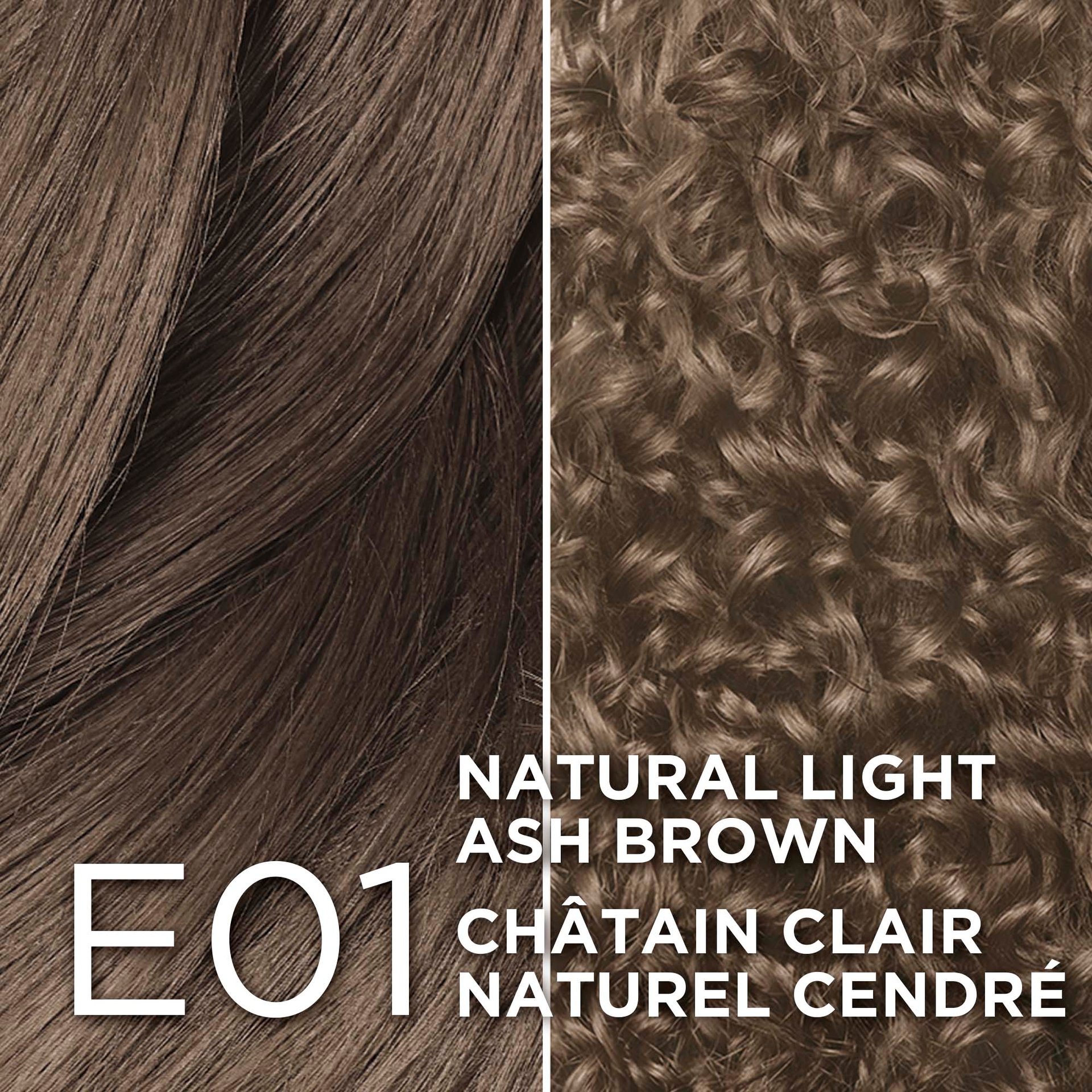 Excellence Creme E01 Natural Light Ash Brown | L'Oréal Paris