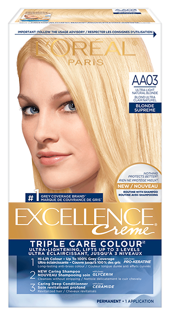 Excellence Creme Aa03 Ultra Light Natural Blonde | L'Oréal Paris