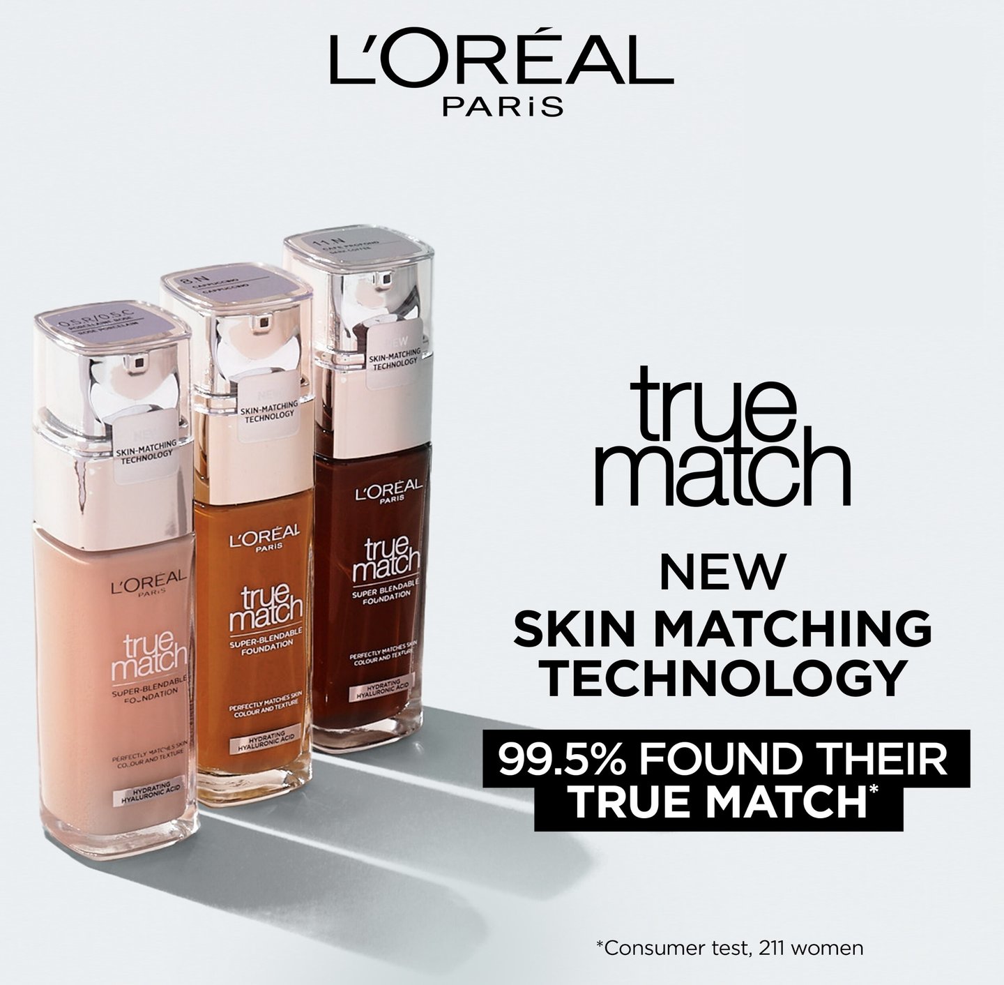 True Match Super Blendable Foundation, 3N Creamy Beige | L'Oréal Paris