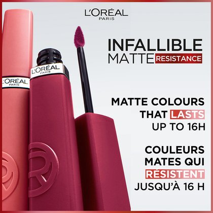 INFALLIBLE MATTE RESISTANCE LIQUID LIPSTICK WORTH IT MEDIUM | L'Oréal Paris