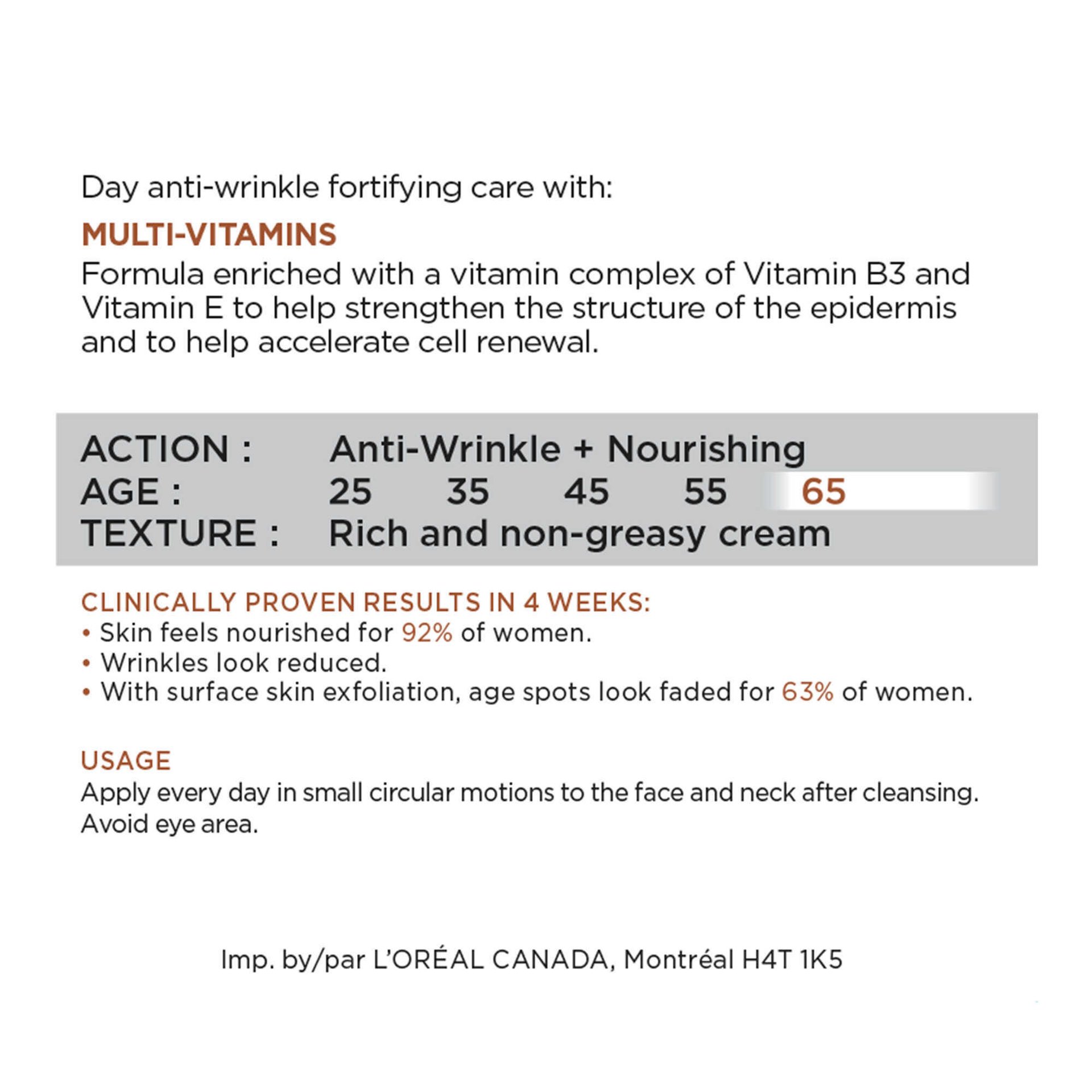 Wrinkle Expert 65+ Day Cream