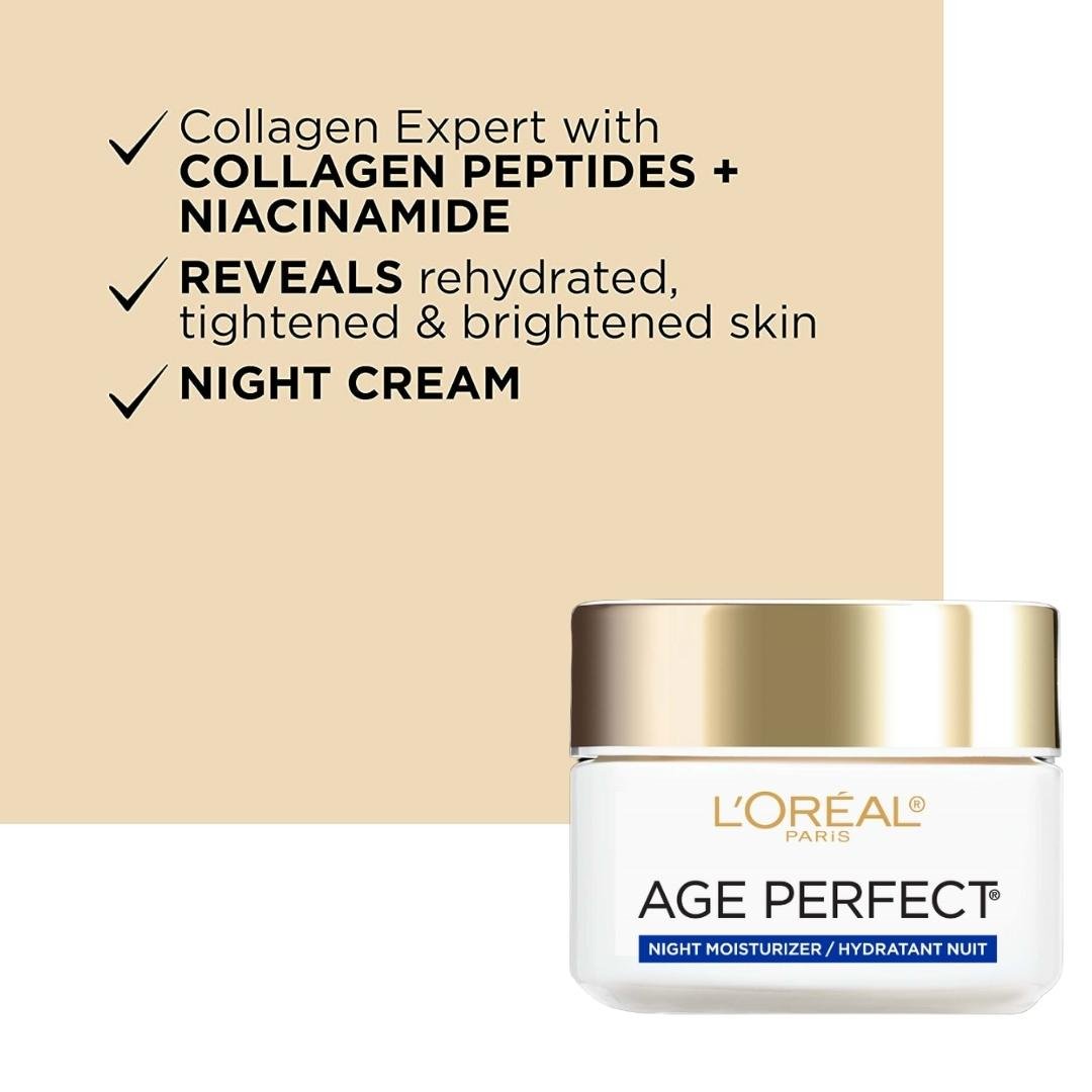 Age Perfect Night Moisturizer for Skin - L'Oréal Paris Canada