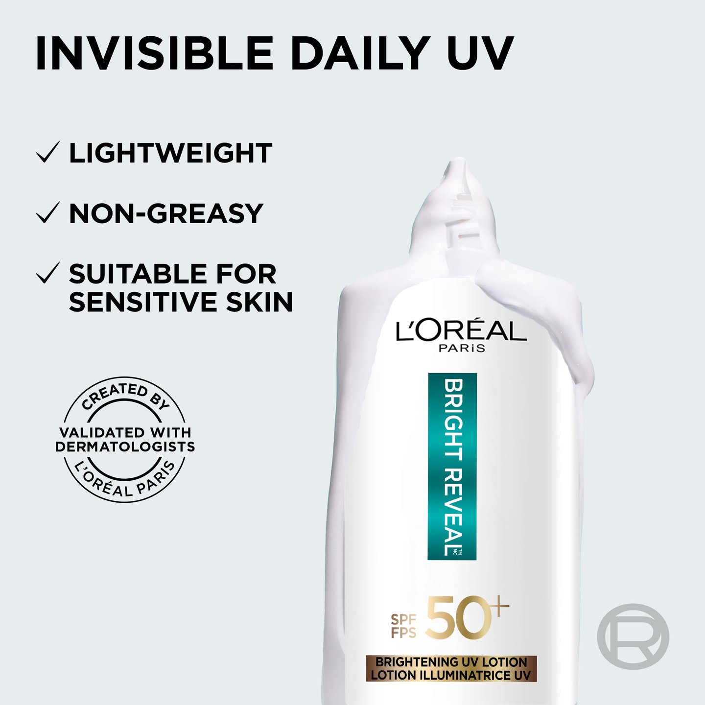 Bright Reveal Broad Spectrum Daily SPF 50 UV Lotion | L'Oréal Paris