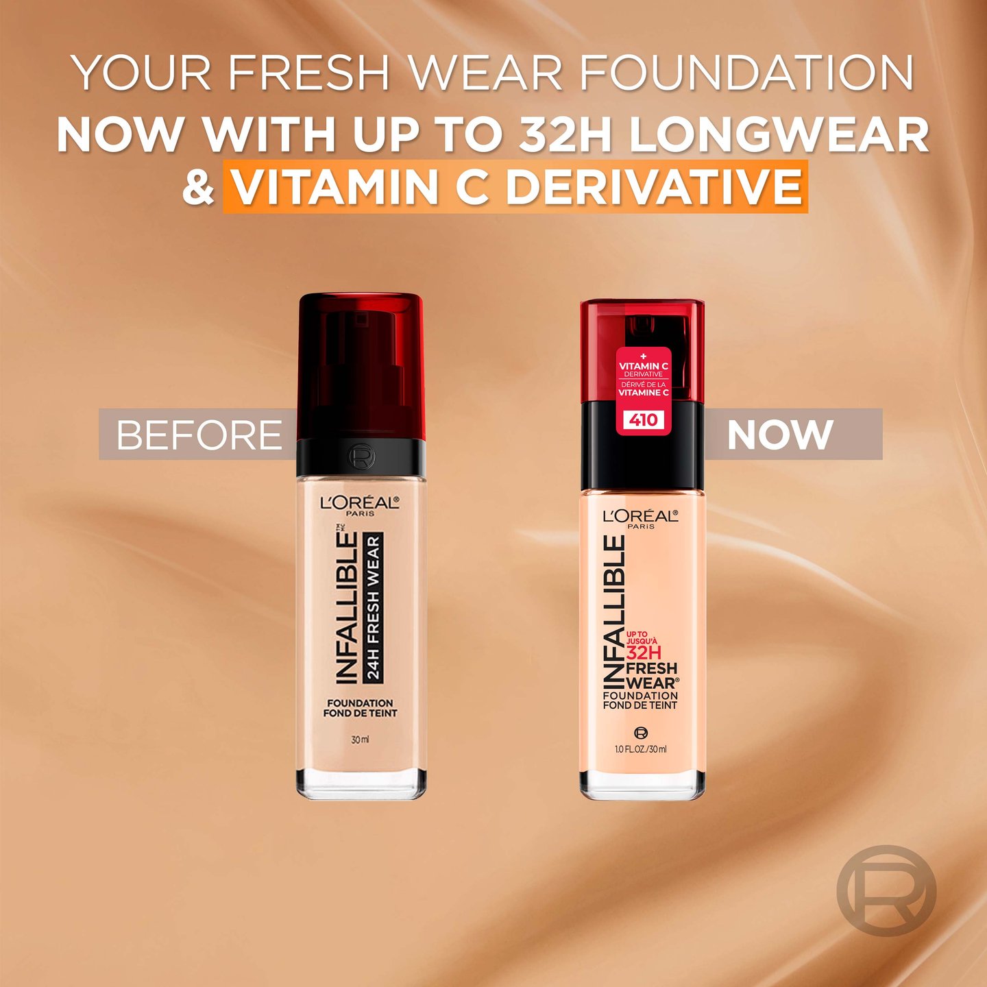 Infallible 24H Fresh Wear Foundation Natural Buff 455 | L'Oréal Paris